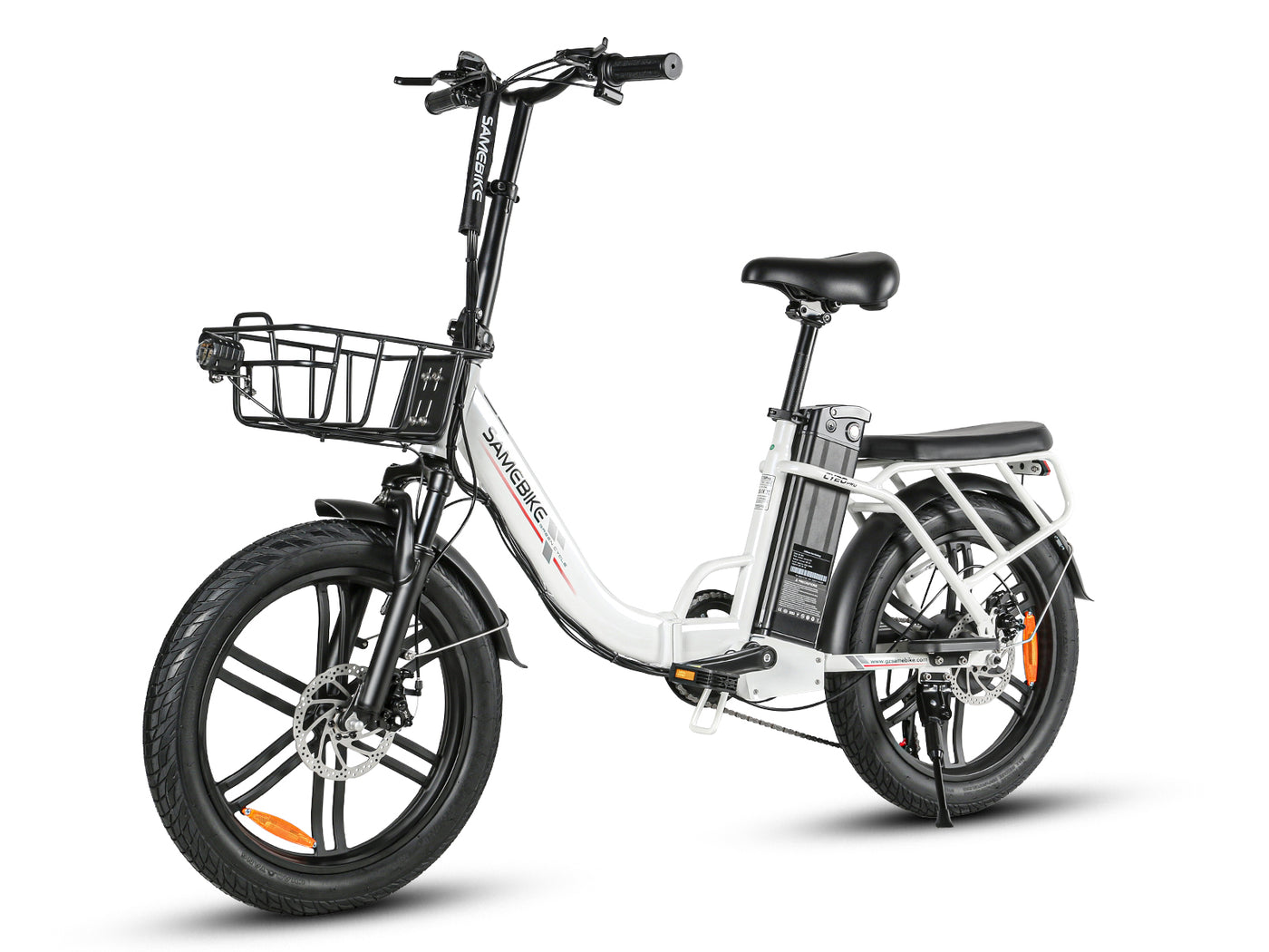 CY20 PRO Solid Wheel Portable Commuter Powerful Peak 800W Electric Bik ...